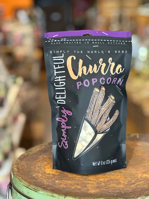 Churro Popcorn – Flowers and Gray